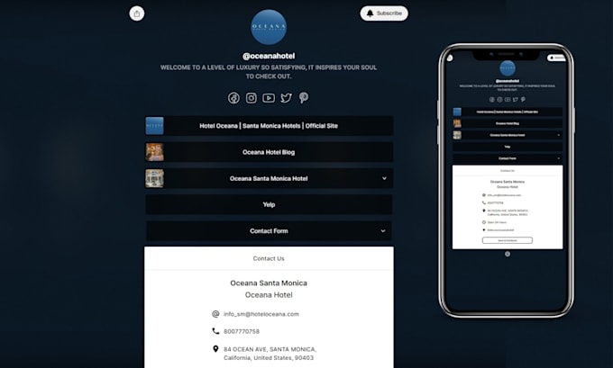 Setup a professional linktree landing page for your business by ...