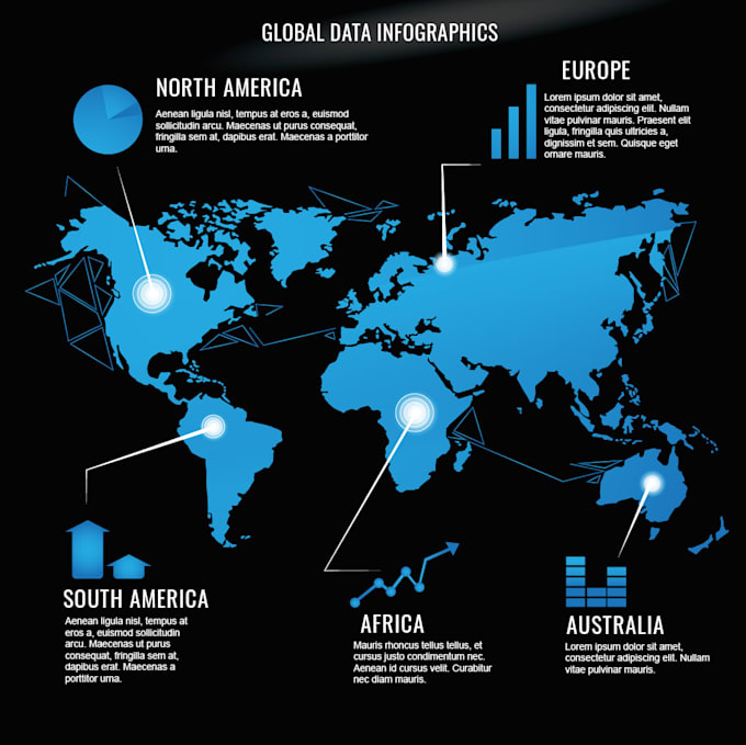 Create stunning infographics for your business by Daviswebe | Fiverr