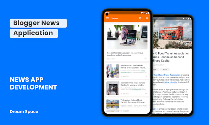 Make premium android news app by Dev_dream_space | Fiverr