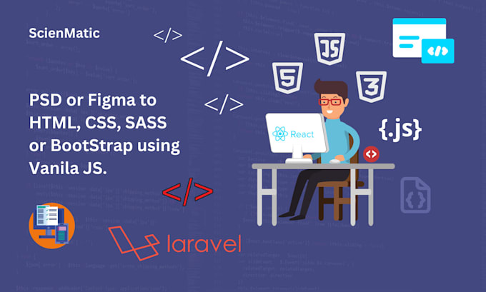 Develop Custom And Professional Website Using Html Css Js Php Laravel By Bugsquasher Fiverr