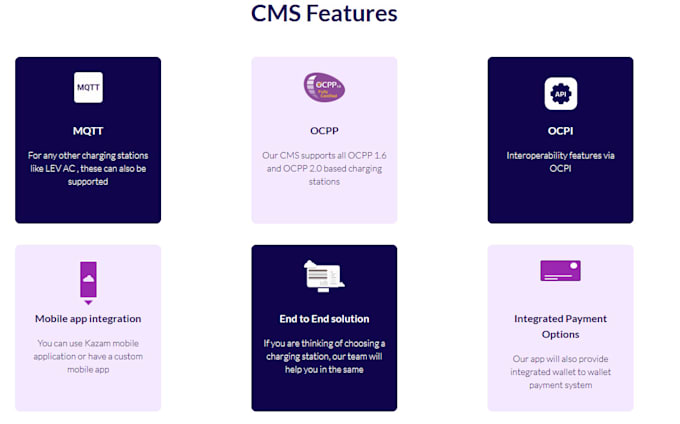 Provide charging management software for ev charging by Apurvabharti160 | Fiverr