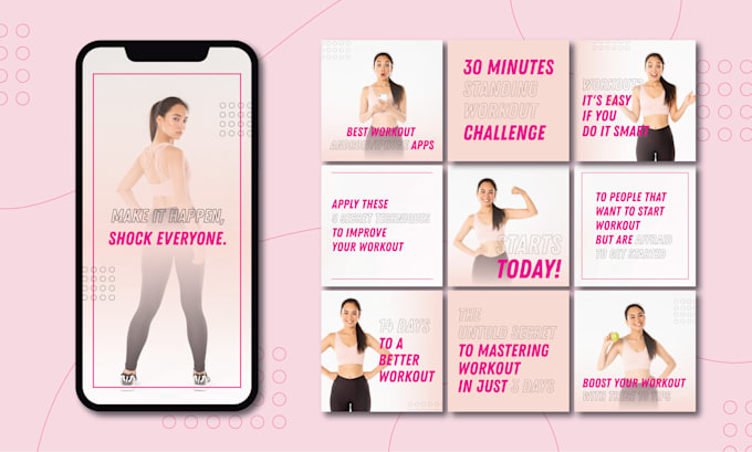 Design social media posts and stories by Marchmeetmars | Fiverr