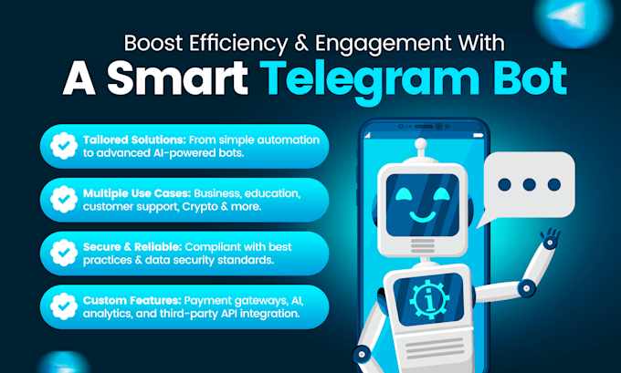 Develop a professional custom telegram bot for your business by Ibunkov ...