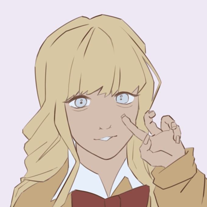 Draw anime style portray for you by Kamipow | Fiverr