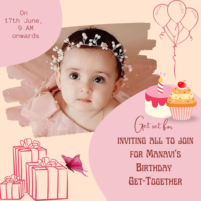 Design exclusive customized invitation cards by A2zcrazydesign | Fiverr