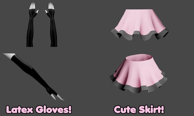 Create a custom vrchat asset by Its_emily_xoxo | Fiverr