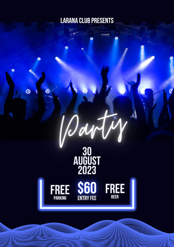 Create a professional quality poster design for your events by ...