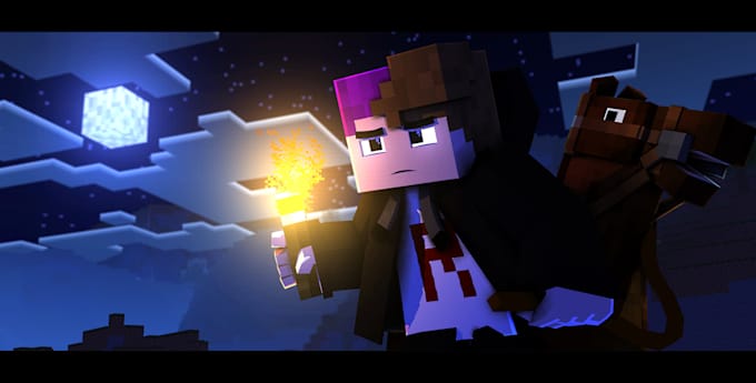 Create a 3d minecraft render and thumbnails for you by Fabianrega | Fiverr