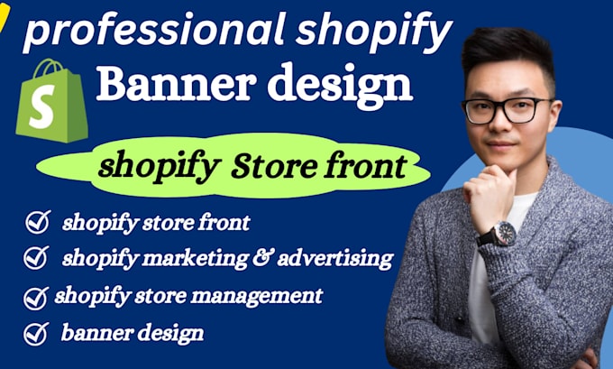 Design shopify store banner, slider or hero image by Emmett54 | Fiverr