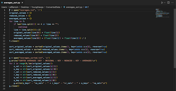 Proofread your python code for errors and fix them by Thebredloaf | Fiverr
