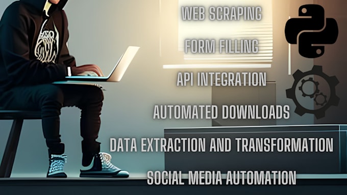Automate your web based tasks using python by Haris_leghari | Fiverr Automate your web based tasks using python by Haris_leghari | Fiverr