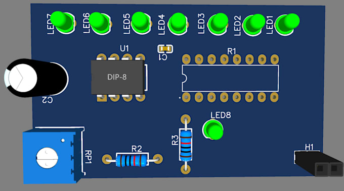 Do pcb layout with 3d model and gerber file by Umermalik00 | Fiverr