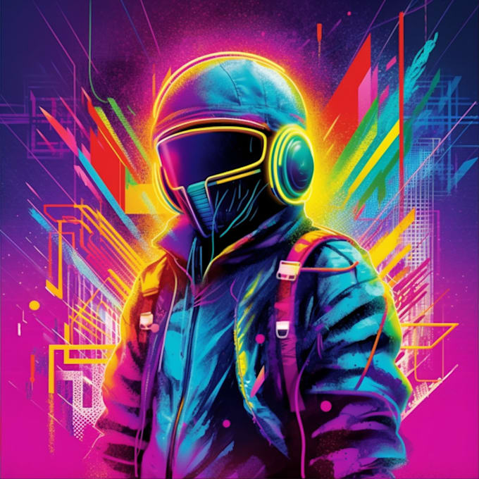 Create techno, electronic album cover, text me for more sample by ...