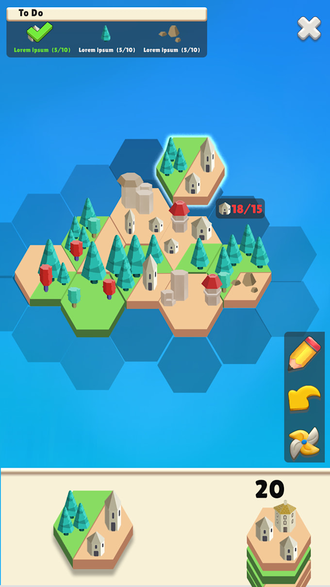 Design professional game ui, assets for your game by Ayboli | Fiverr