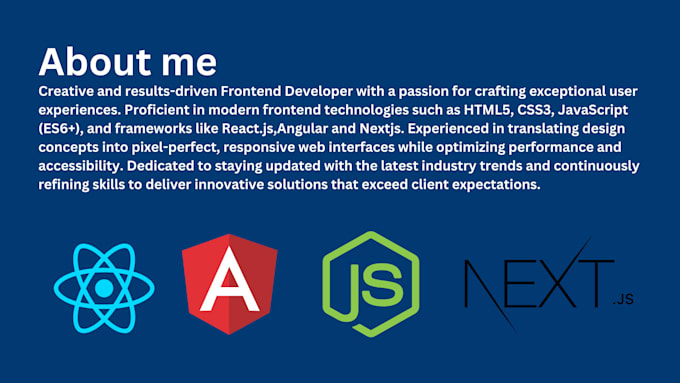 Develop web app using reactjs, nextjs,tailwind css by Zohaibali9400 | Fiverr