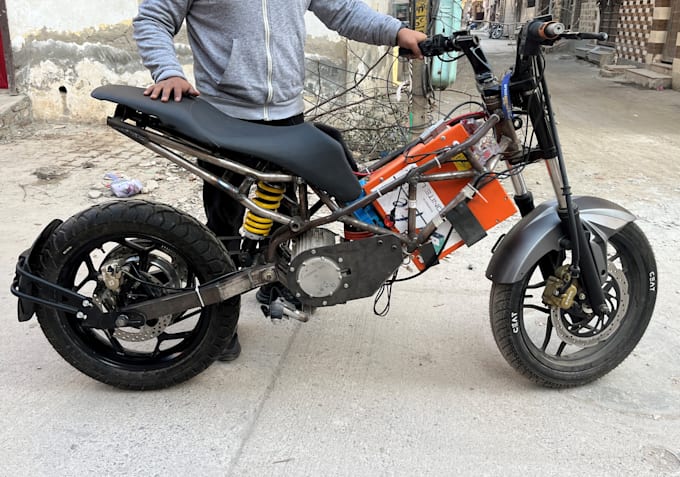 Make a sustainable electric 2 wheeler design by Ds_design06 | Fiverr