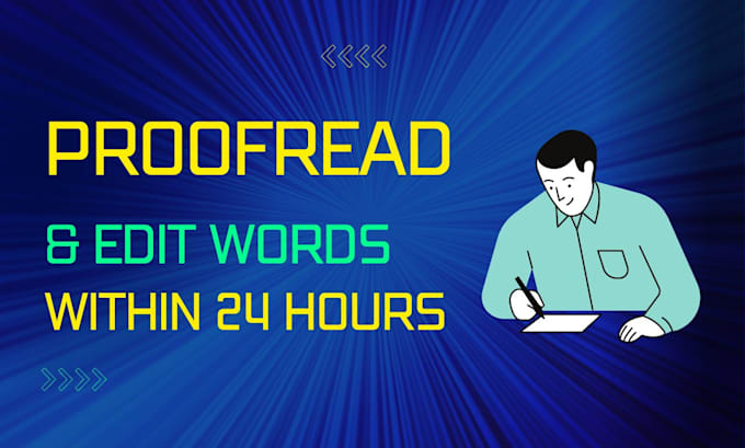 Professionally proofread your article in 24 hours by Sairamazhar779 ...