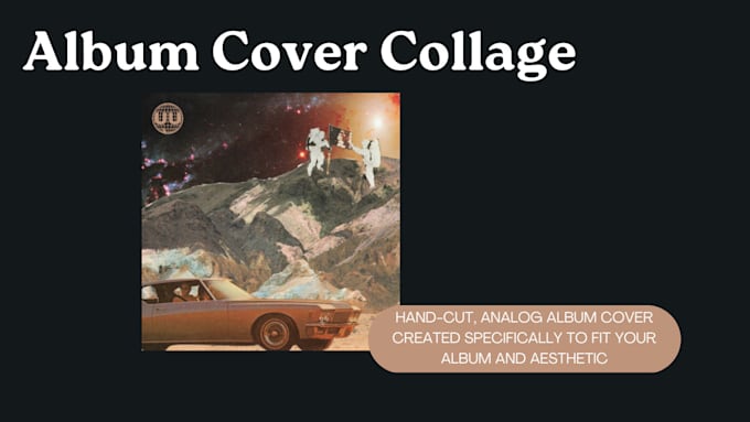 Create a unique analog, handcut collage for your album cover by ...