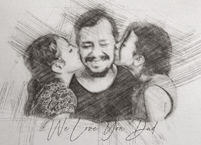 Transform your photos into pencil drawings by Joaobastos_ | Fiverr