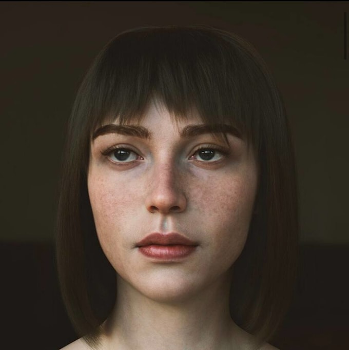 Sculpt 3d model, realistic 3d character, 3d face, 3d human model, blender,maya by Phorlarsmoore ...