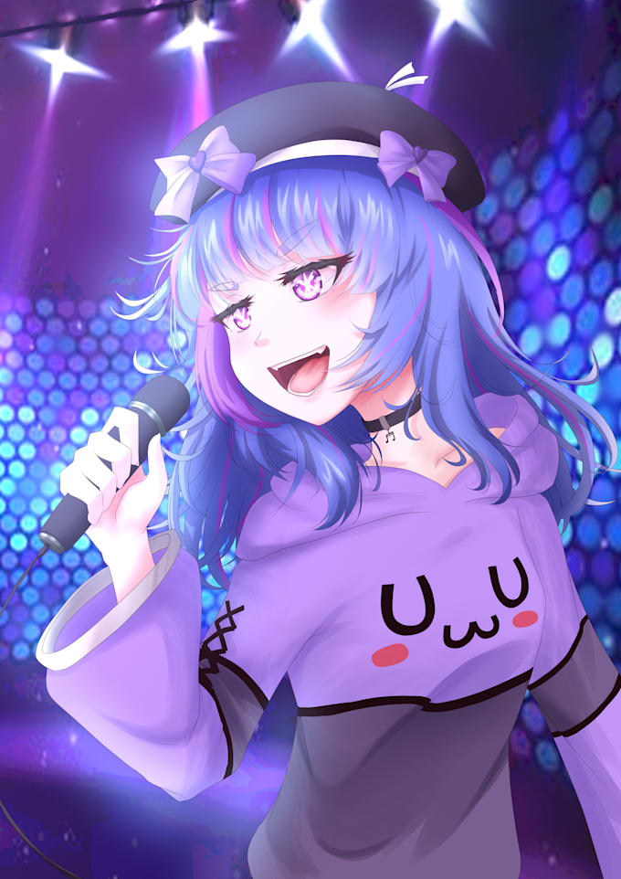 Draw illustrations of any character you want in my anime style by ...