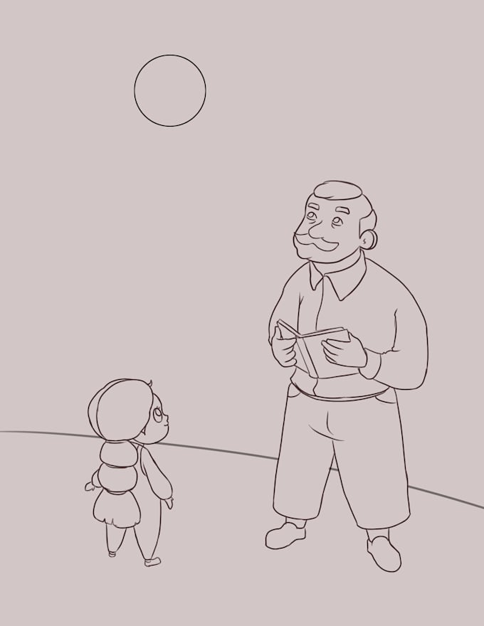 Draw amazing children storybook illustrations by Aliahmeedd | Fiverr