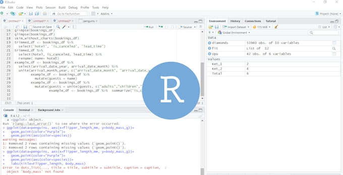 Create comprehensive data visualization and analysis with rstudio by Kethakeenarmada | Fiverr