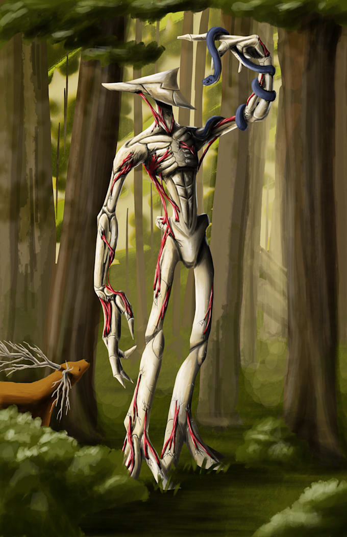 Design your character or creature by Rowanolson | Fiverr