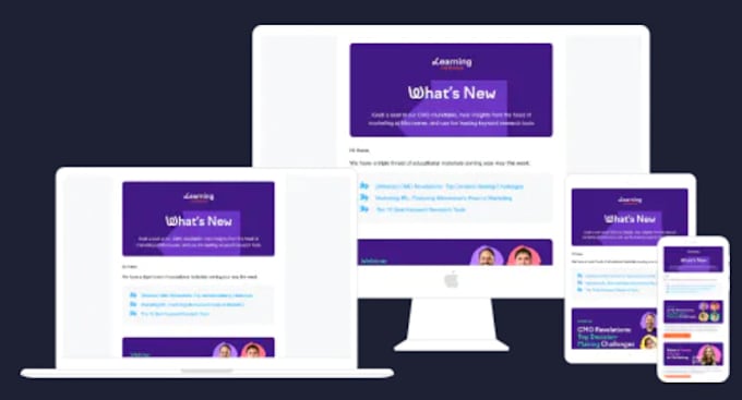 Design and develop your modern email templates by Paulscorti | Fiverr
