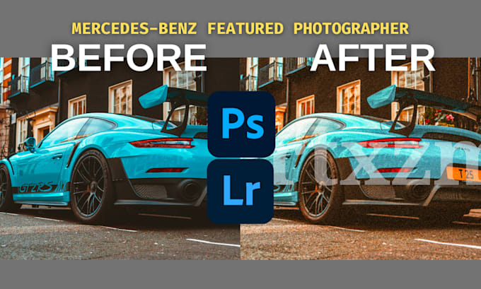 Edit your car photos in photoshop to look like a pro by Artxzm | Fiverr