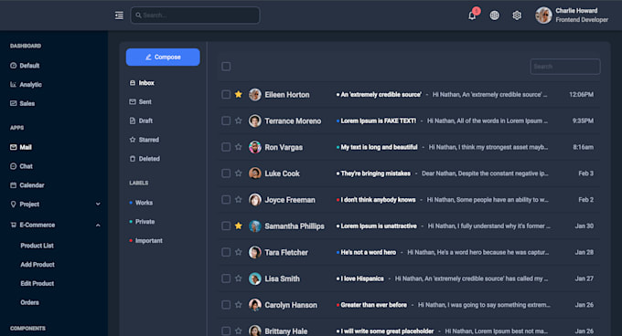 Build a customized react admin dashboard for your business by Magaramol ...