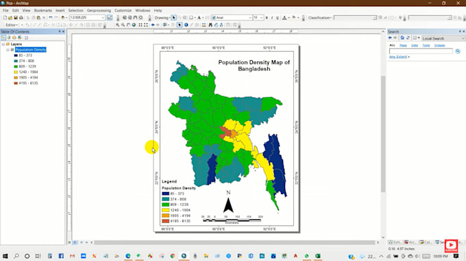 Make expert maps and conduct any necessary gis analysis by Gis_aanalyst ...