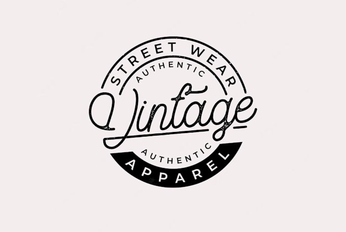 Design retro vintage clothing logo by Darling_dik | Fiverr