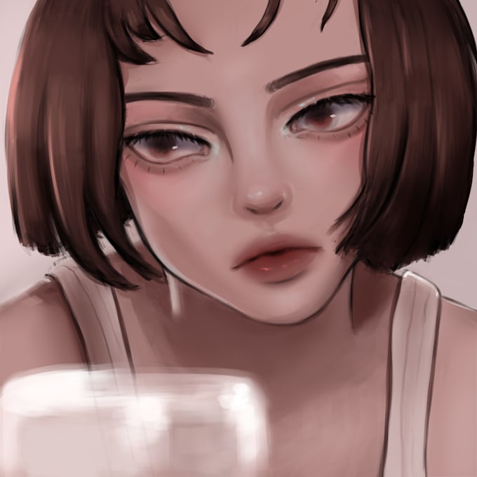 Draw your anime semi realistic portrait or art comission by Despera ...