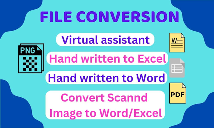 Convert pdf to word or excel by Sushenr | Fiverr