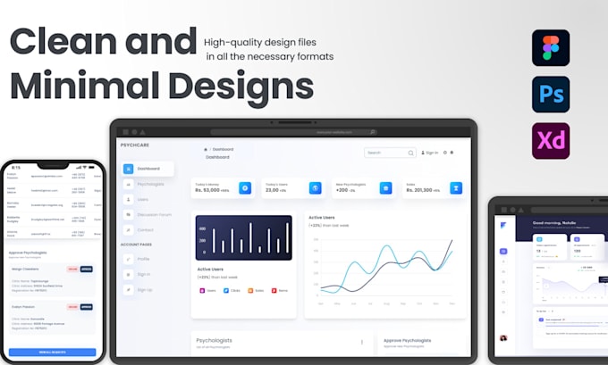 Design sleek and intuitive admin panel ui for your business by Zenstudioinc | Fiverr