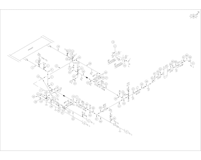 Prepare piping layout 3d piping isometric and equipment layout drawings ...