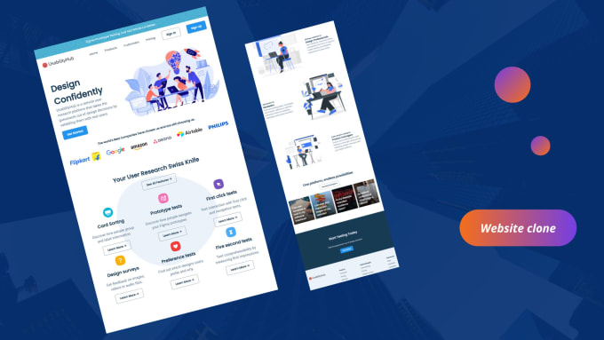 Design Stunning Landing Page Using Html Css Javascript And Bootstrap By Malaikaalib Fiverr 