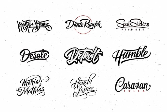 Create an elegant signature script logo design by Ajenxris | Fiverr