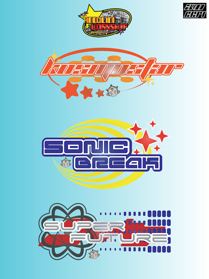 Design a y2k logo event poster for you in your aesthetic by ...