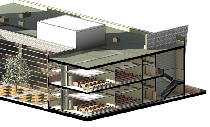 Create 3d bim model in revit by Abdallahtaha4 | Fiverr