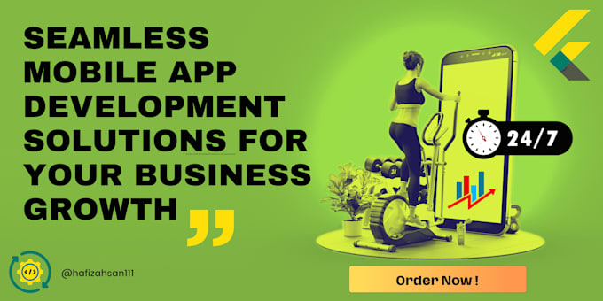 Develop Mobile App Using Flutter For Both Android And Ios By Hafizahsan111 Fiverr