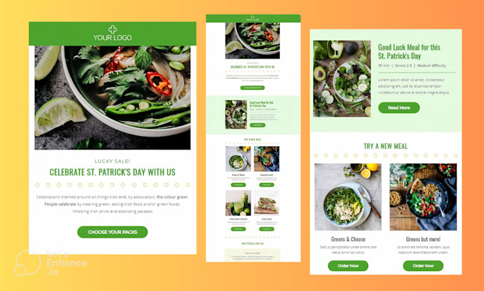 Design creative responsive email template by Ilyass_20 | Fiverr