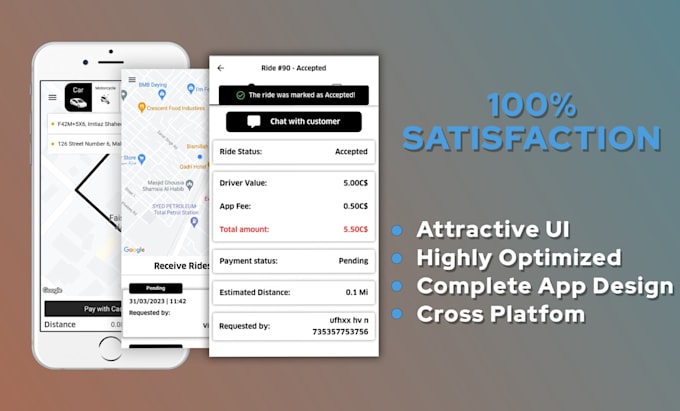 Build ios and android app using flutter by Vantagesoftsol | Fiverr