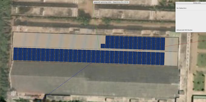 Design solar pv systemin 2d and 3d with simulation by Pavantirumala03 | Fiverr
