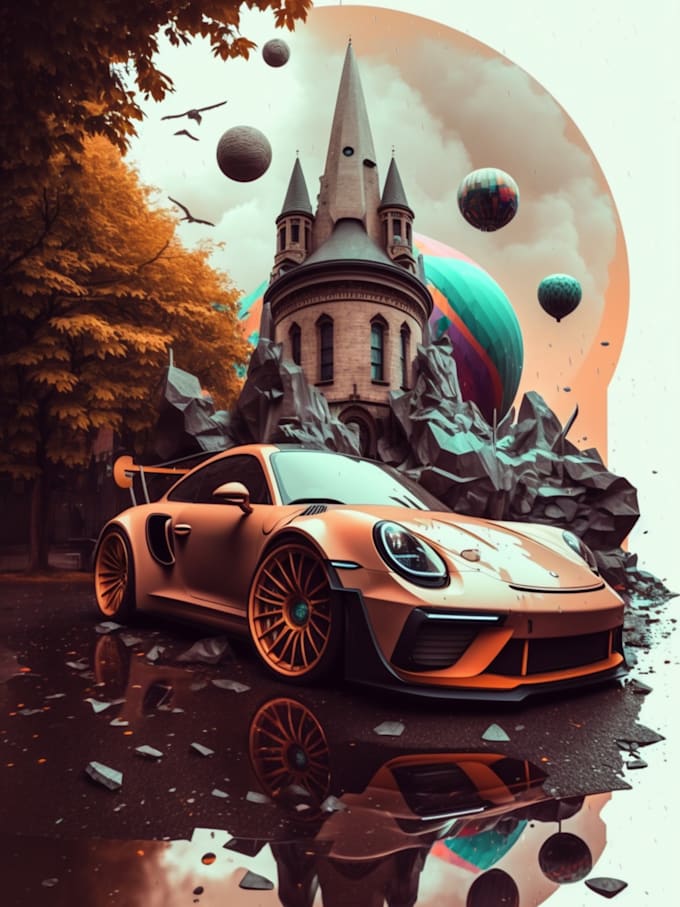 Create digital art and ai graphics for your business by Heytryai | Fiverr