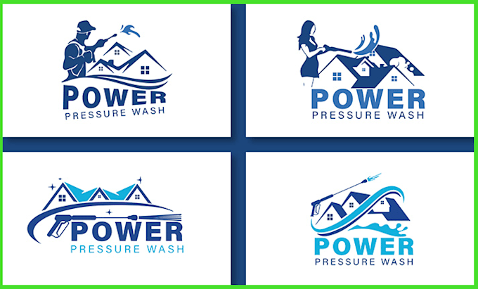 Design power and pressure washing cleaning service logo by Gloria_wrap ...