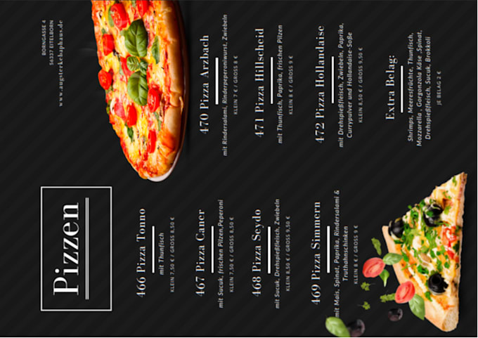 Design your billboards, menus, logo, etc by Ninoharmoniez | Fiverr