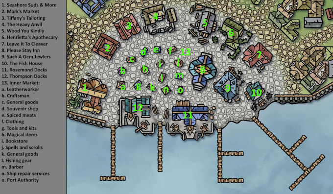 Create maps for your ttrpg game by Scorpious187 | Fiverr