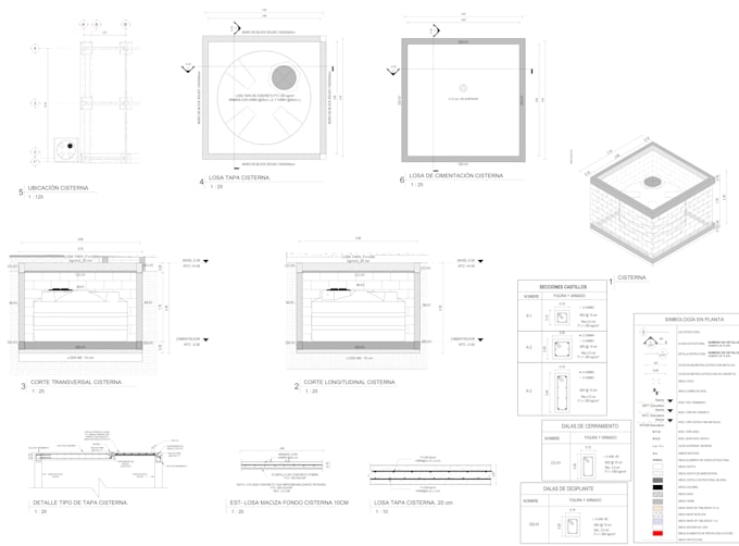 Make architectural, structural and installation drawings by ...
